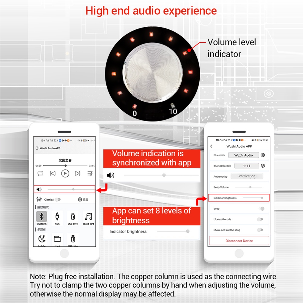 Diymore ZK-R21E บอร์ดโมดูลขยายเสียงซับวูฟเฟอร์ บลูทูธ 50WX2100W 2.1 ...