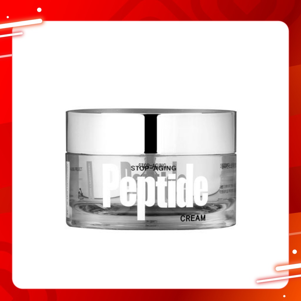 [พร้อมส่ง] W.SKIN LABORATORY STOP-AGING PEPTIDE CREAM catch me korea ...