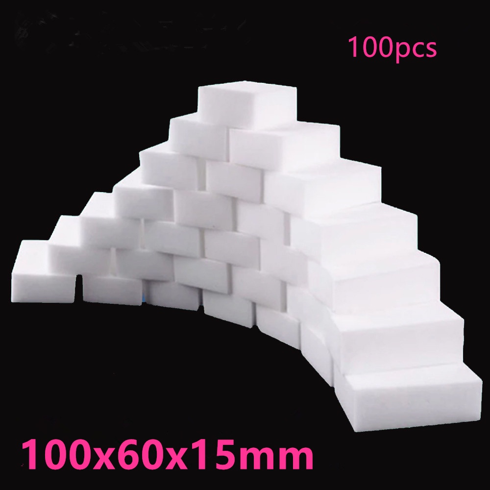 100 Pcs/lot Melamine Sponge Magic Sponge Eraser For Kitchen Office ...