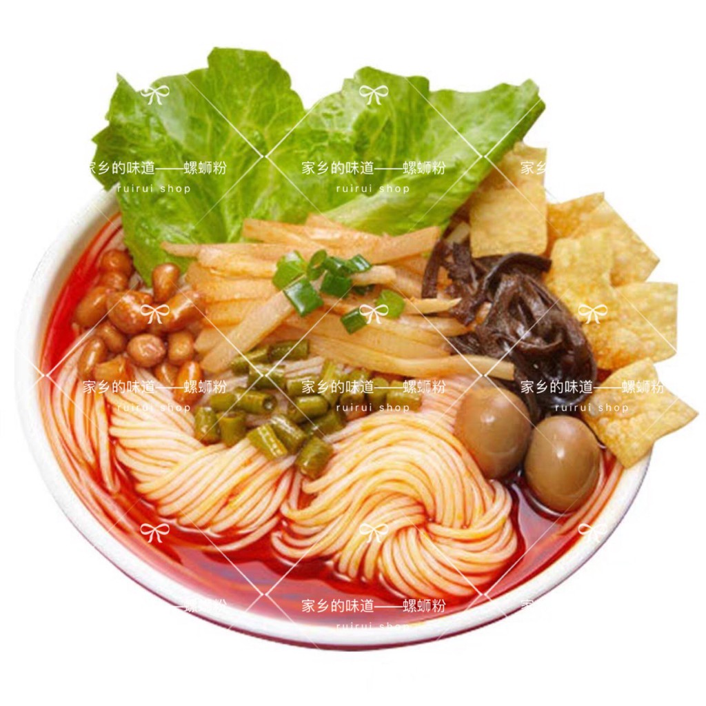 螺霸王螺蛳粉luoshifen luosi noodle330gก๋วยเตี๋ยวบะหมี่หอยหวาน5ถุง5bags ...
