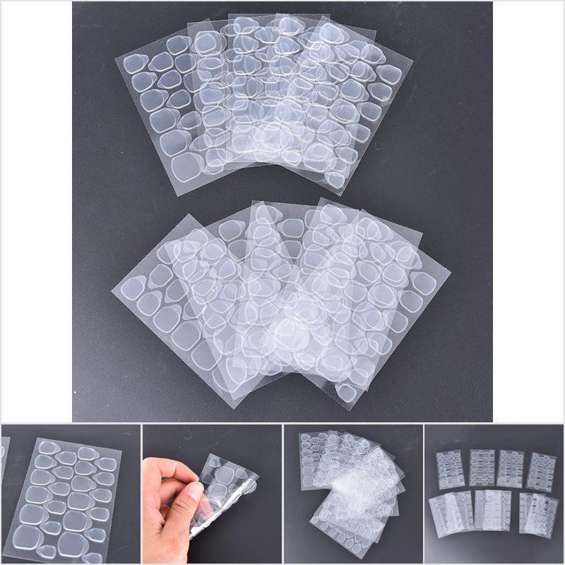 ã€ Purpleredtoã€‘10pcs/lot double-side adhesive tips transparent false ...