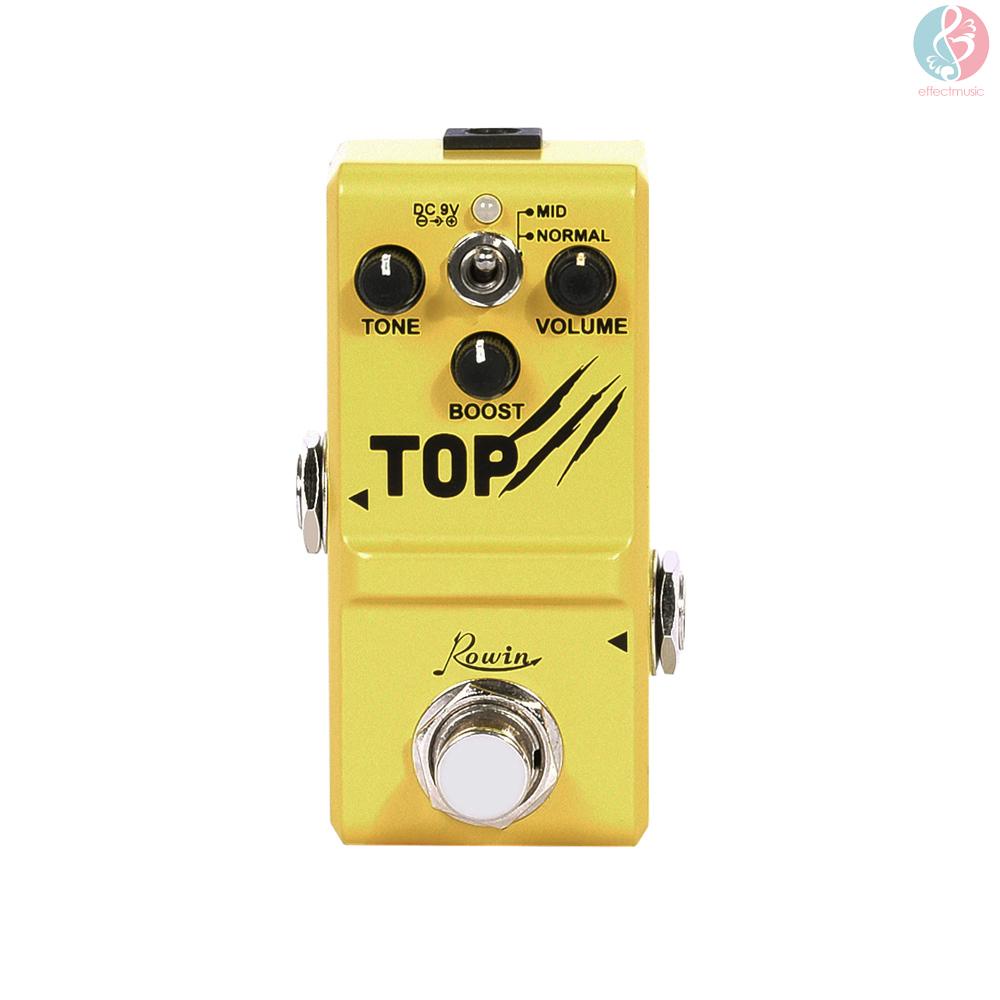 แป้นเหยียบเอฟเฟ็คกีต้าร์ Rowin Booster ทรูบายพาส - effectmusic.th ...