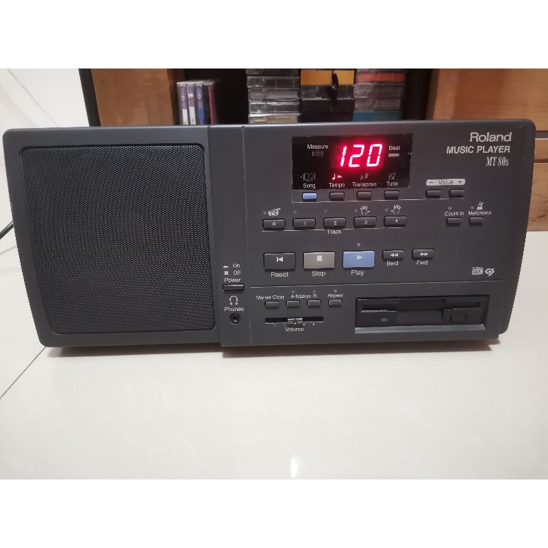เครื่องเล่นแผ่น ดิสก์ (FDD MIDI) Roland MT-80S มือสอง สภาพสวย เสียงดี ...