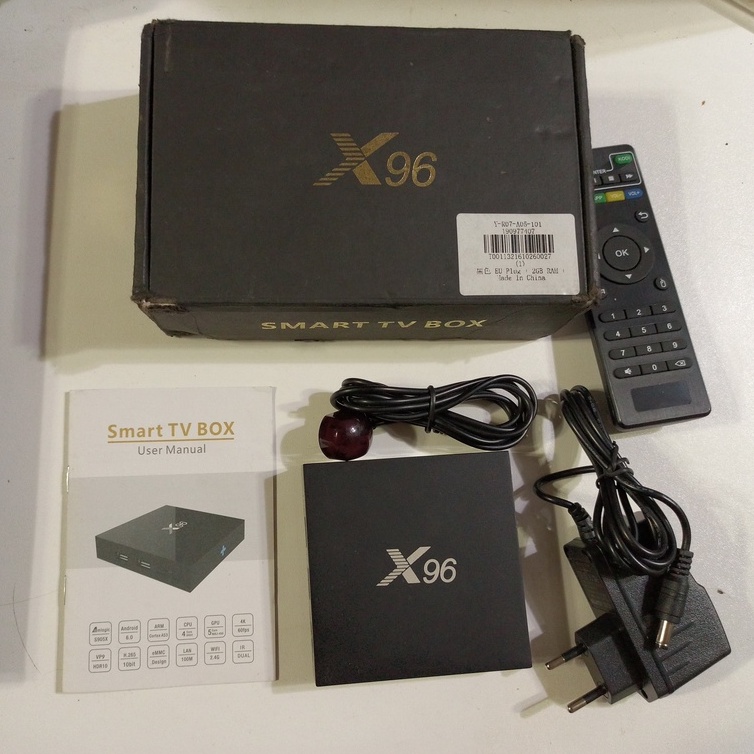 มือสอง X96 Quad Core TV BOX 2G16G KODI XBMC 4K Smart HD Android 6.0 ...