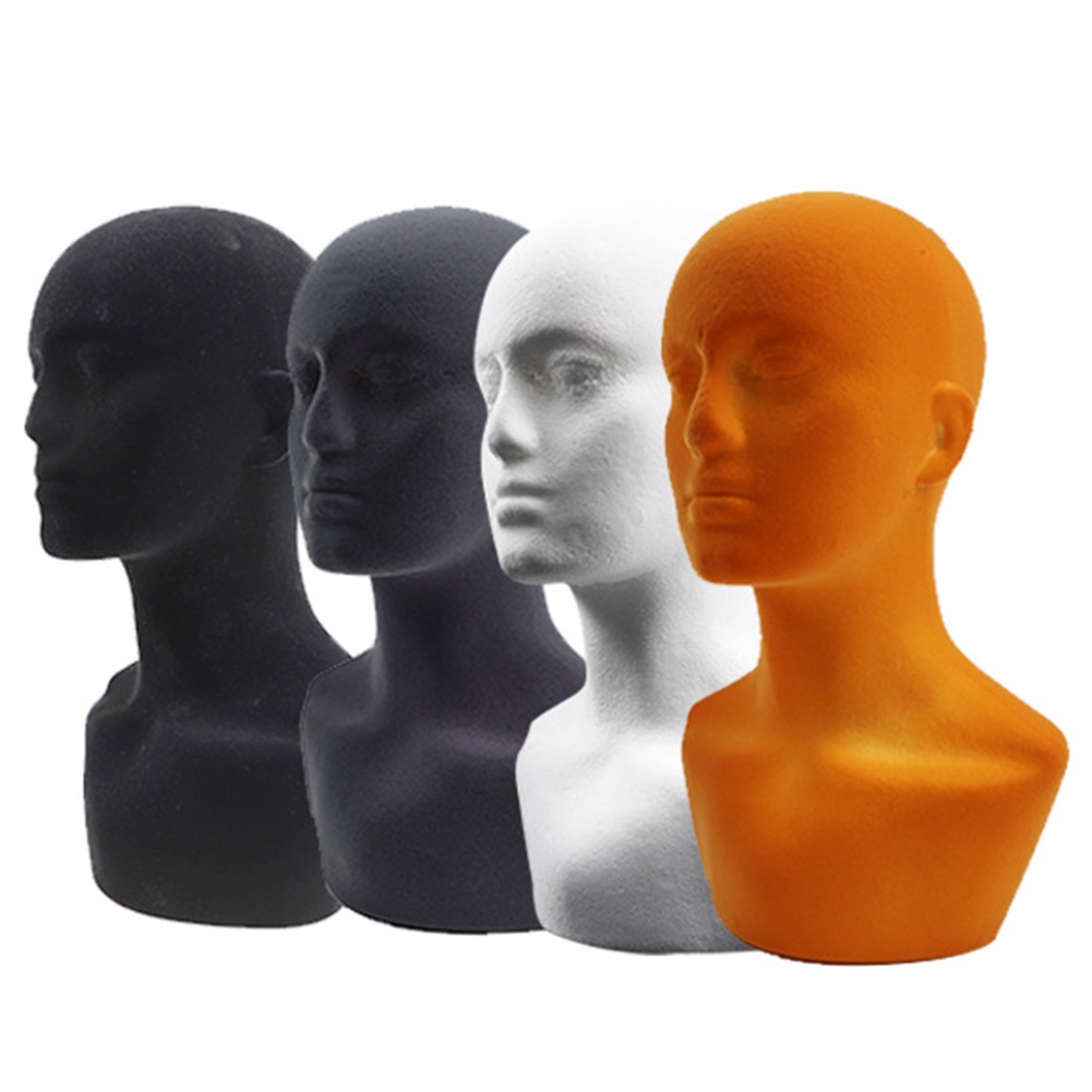 【MT】Male Foam Head Mold Hat Glasses Bracket Shooting Props Display ...