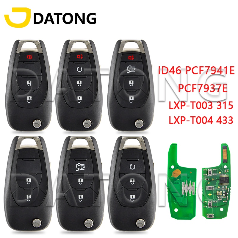 Dang World Car Remote Control Key For Chevrolet Cruze Avo 433mhz Id46 ...