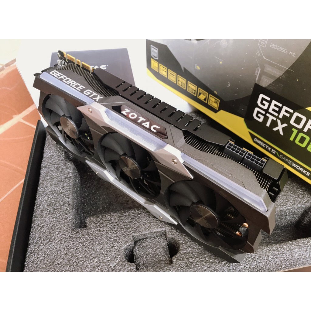 ZOTAC GeForce GTX 1080Ti AMP! Core Extreme ตัวแรง 11Gbps - maxza6111 ...