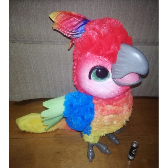 talking cartoon bird นกแก้ว FurReal PET Parrot COCKATOO SHOW BIRD ...
