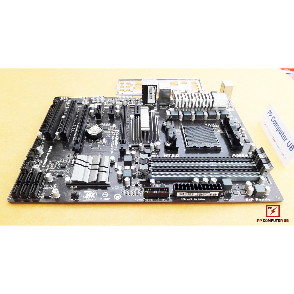 GIGABYTE GA-970A-D3P เมนบอร์ด AM3+ ตัวแรง ใส cpu AMD FX ได้ทุกรุ่น ใส่ ...