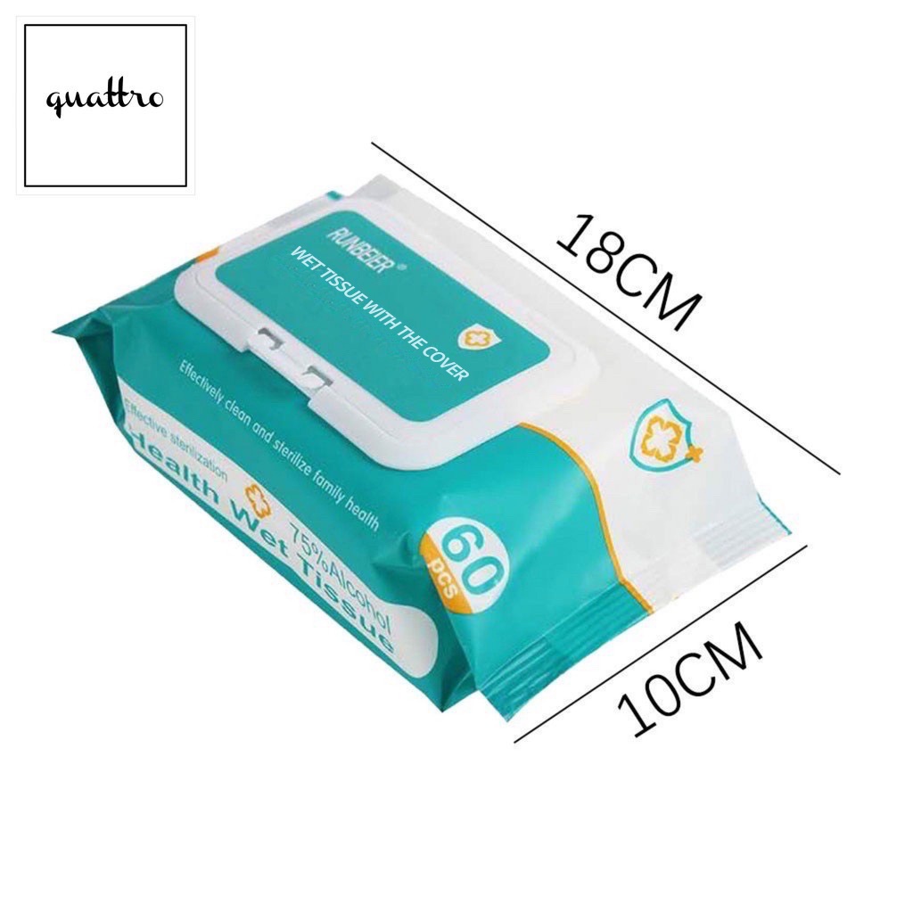 เวท ทิชชู่ วิช เดอะ คัฟเวอร์ (WET TISSUE WITH THE COVER)- ทิชชู่เปียก ...