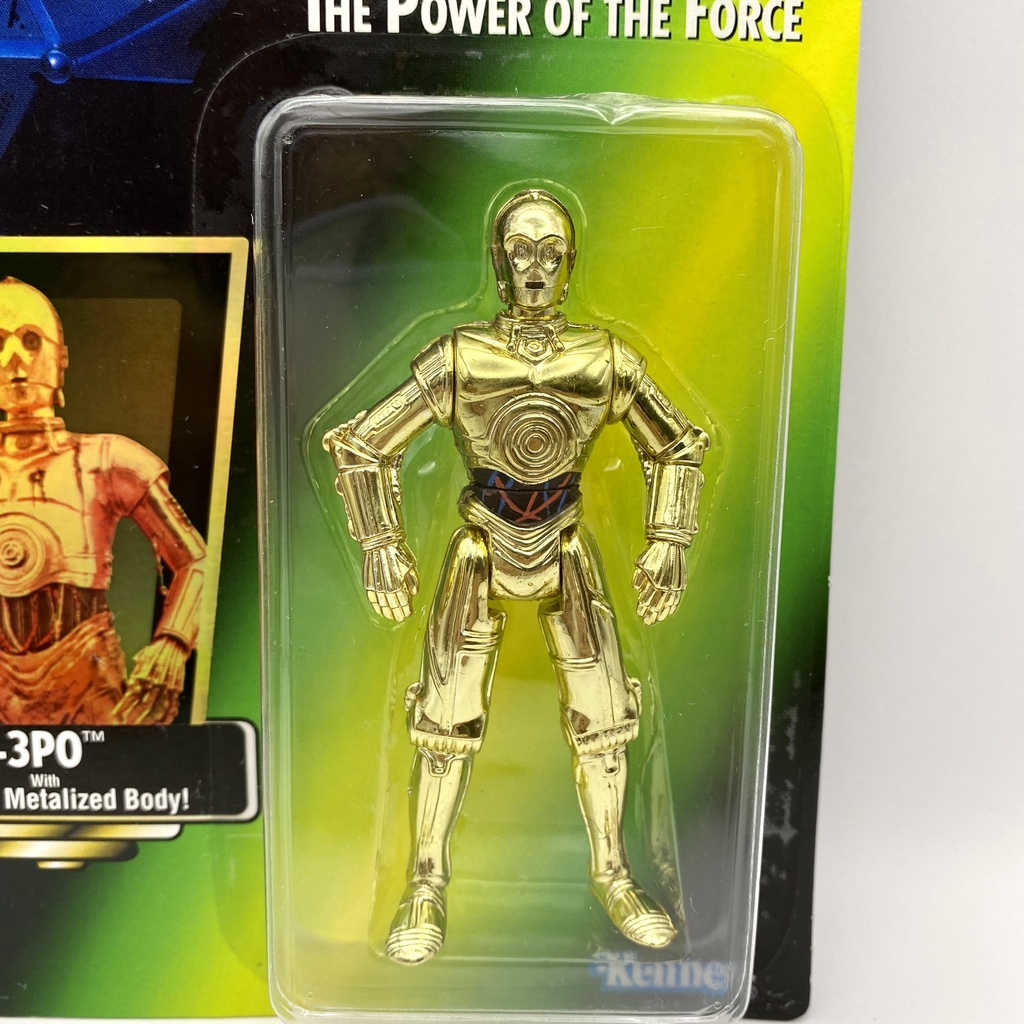 Star Wars สตาร์วอร์ C-3PO with Realistic Metalized Body โมเดล star wars The Power of the Force ...