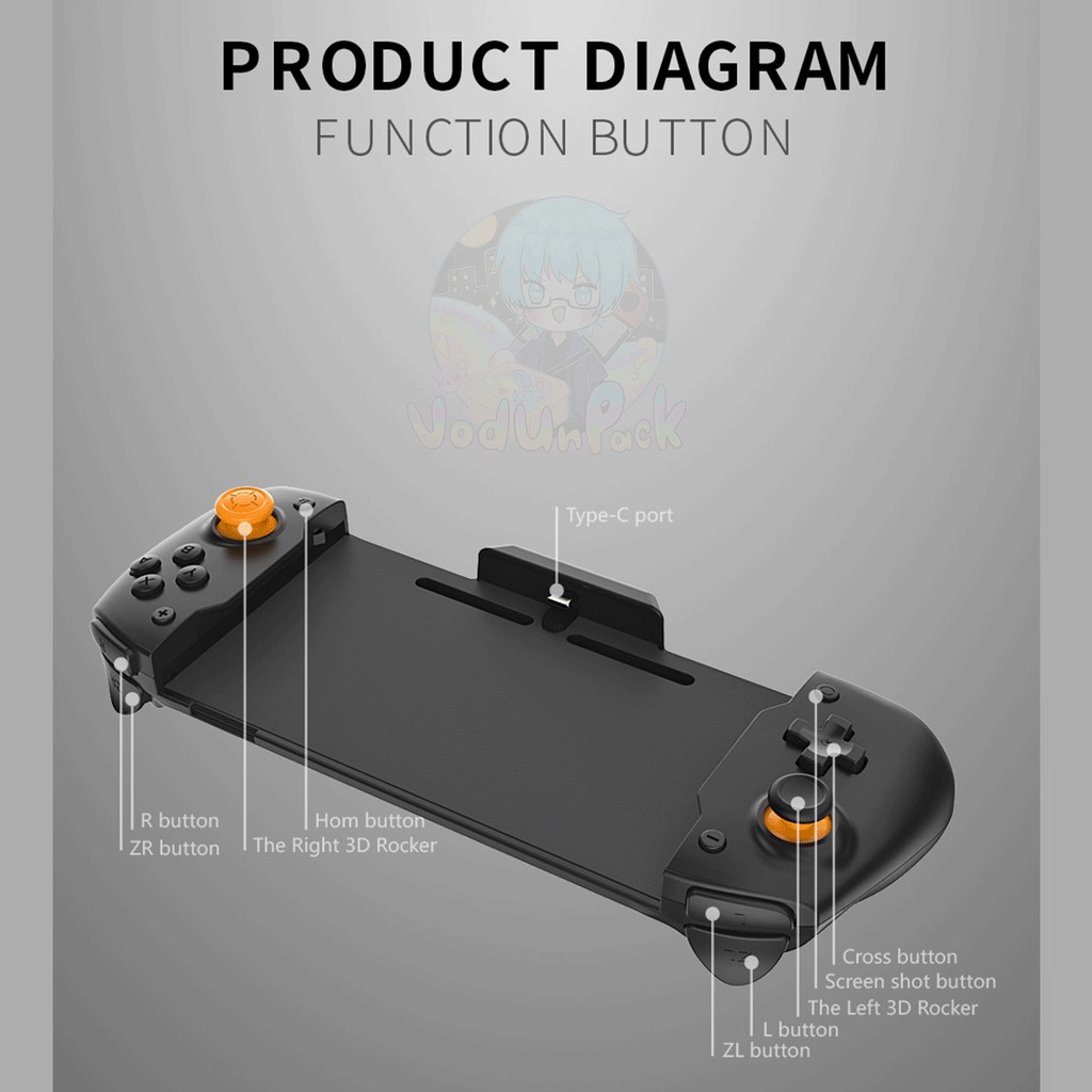 DOBE จอยคอน นินเทนโด้ สวิช Controller Nintendo Switch DOBE แท้ รุ่นใหม่ ...