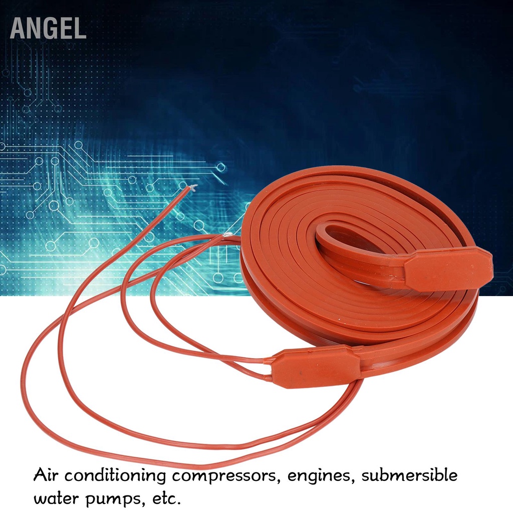 ANGEL Silicone Heating Tape Belt Waterproof Flexible Heater 220V AC ...