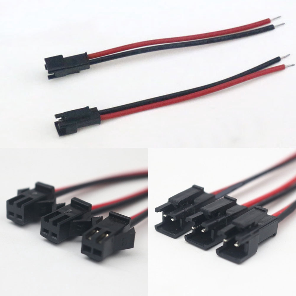 20Pair JST SM 2Pin 2P Female Male Plug Connector Wire Cables | Shopee ...