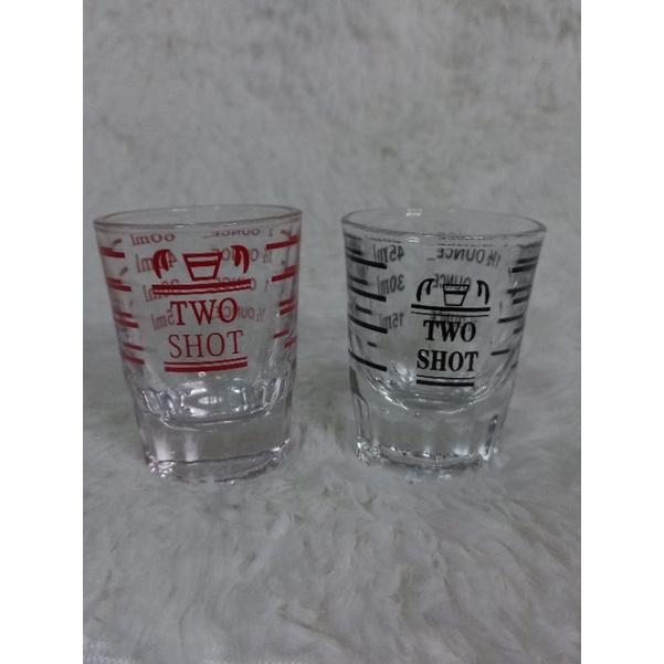 Two Shot แก้ว 2 ซอต แก้วตวง ถ้วยตวง | Shopee Thailand