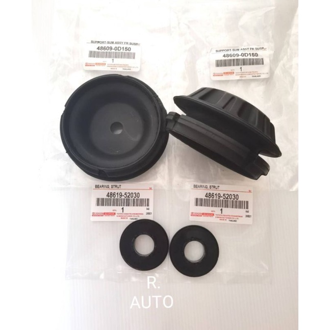 ยางรองเบ้าโช๊คลูกปืนเบ้าโช้คหน้าซ้ายขวา TOYOTA Viosyarisปี2014-2018 ...