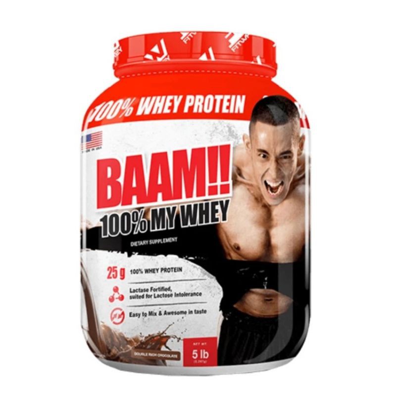เวย์โปรตีน BAAM!! 100% My Whey มีทุกขนาด 3,5,10 LB (รสชาติวนิลา และ ...
