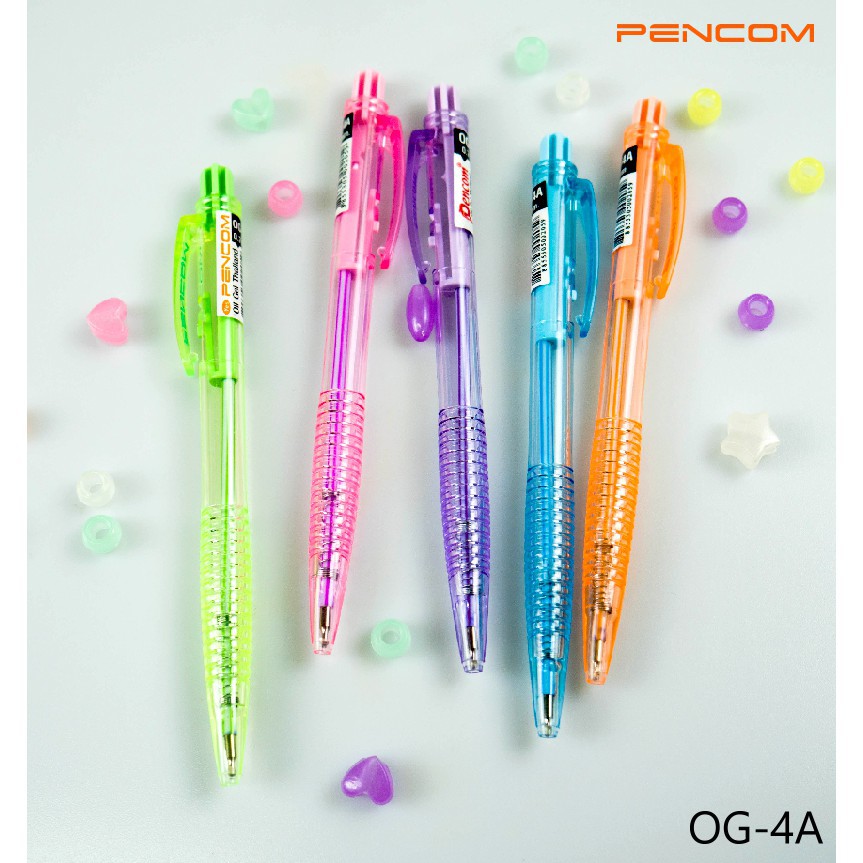 จัดส่งเฉพาะจุด จัดส่งในกรุงเทพฯปากกา หมึกน้ำมัน 0.5mm Pencom OG-06 (50แท่ง) - risesupshop7 ...
