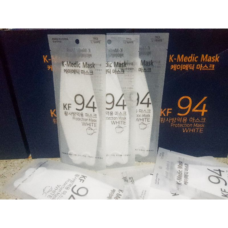 🔥พร้อมส่ง! k-medic mask kf94 แมสรุ่น kf94 เกาหลี100% | Shopee Thailand
