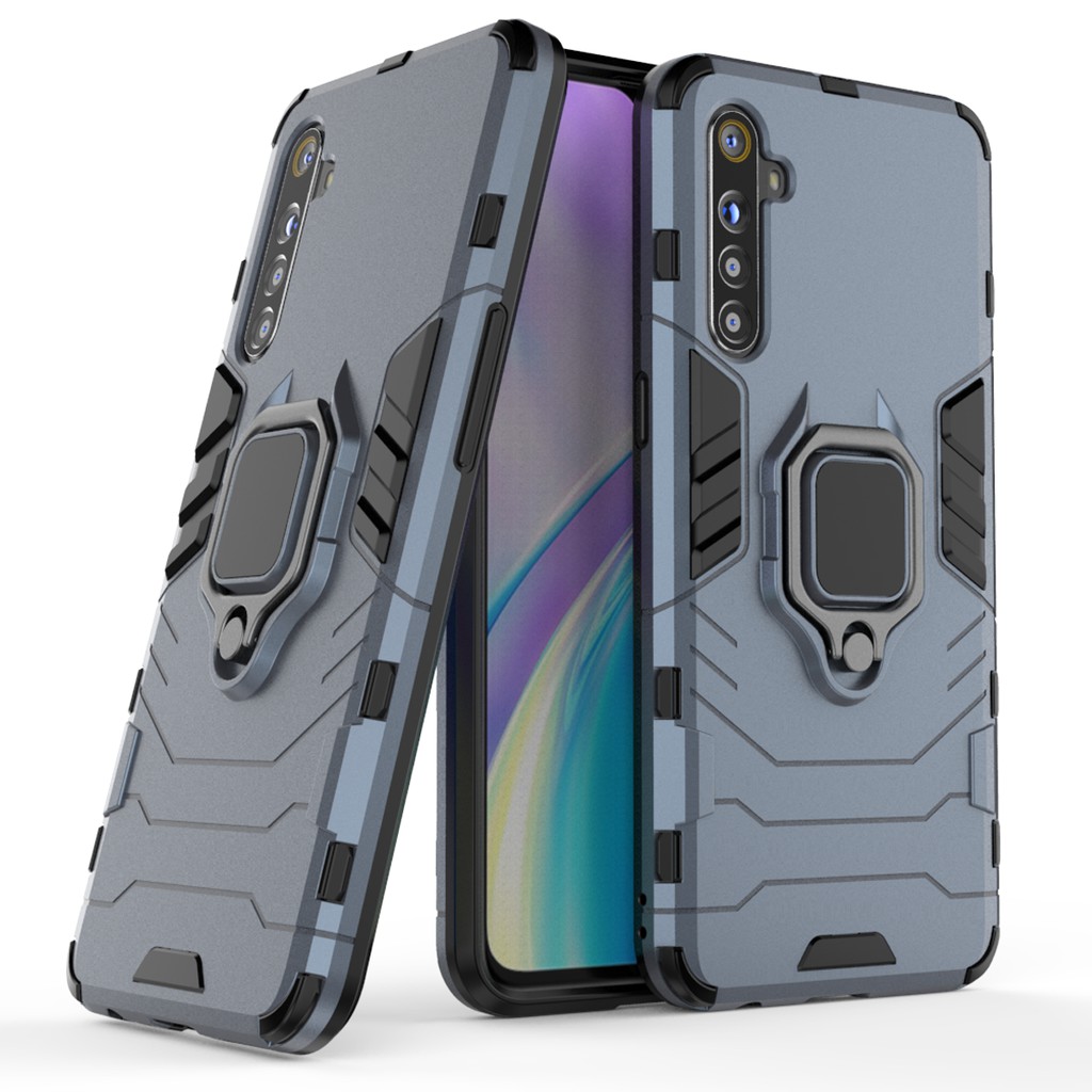 Realme XT กล่องหุ้มเกราะ Realme X T เคส RealmeXT Armor Case TPU ...