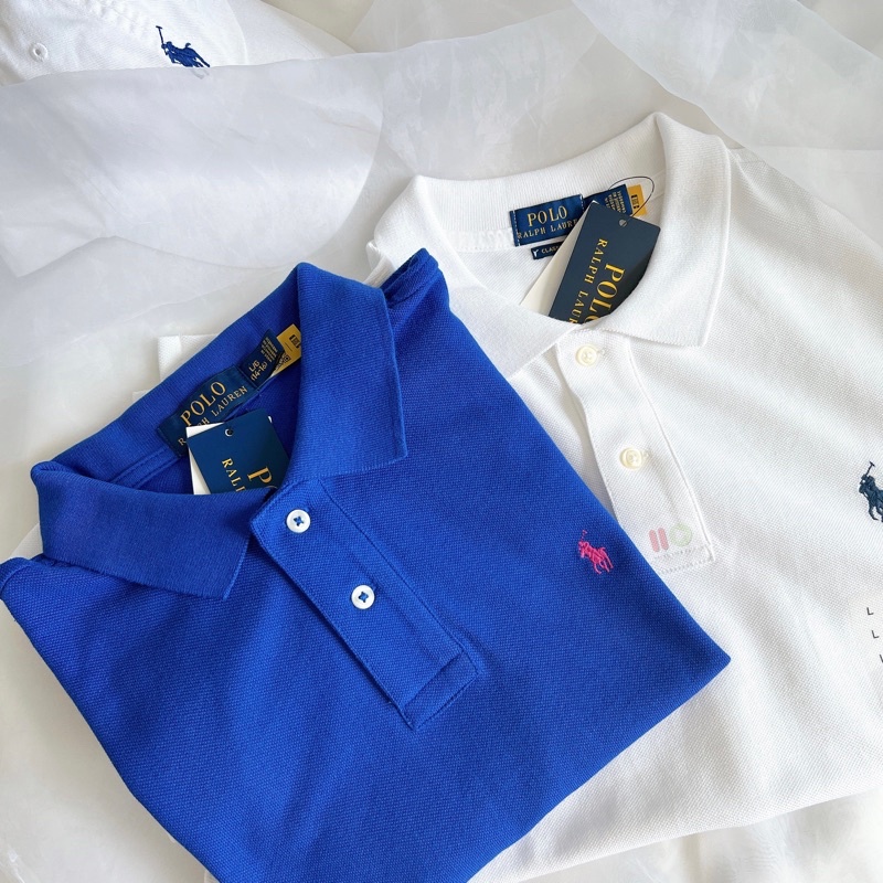 Ralph Lauren Cotton Mesh Polo (Best Seller) เสื้อโปโล ของแท้ 100 ป้าย ...