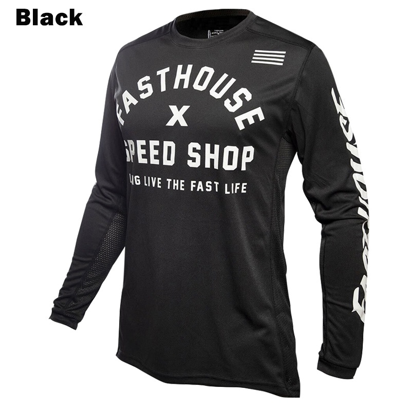 Pro Jersey Bmx Mtb Dh Racewear เสื้อลําลองสําหรับผู้ชายแขนสั้นเหมาะกับ ...