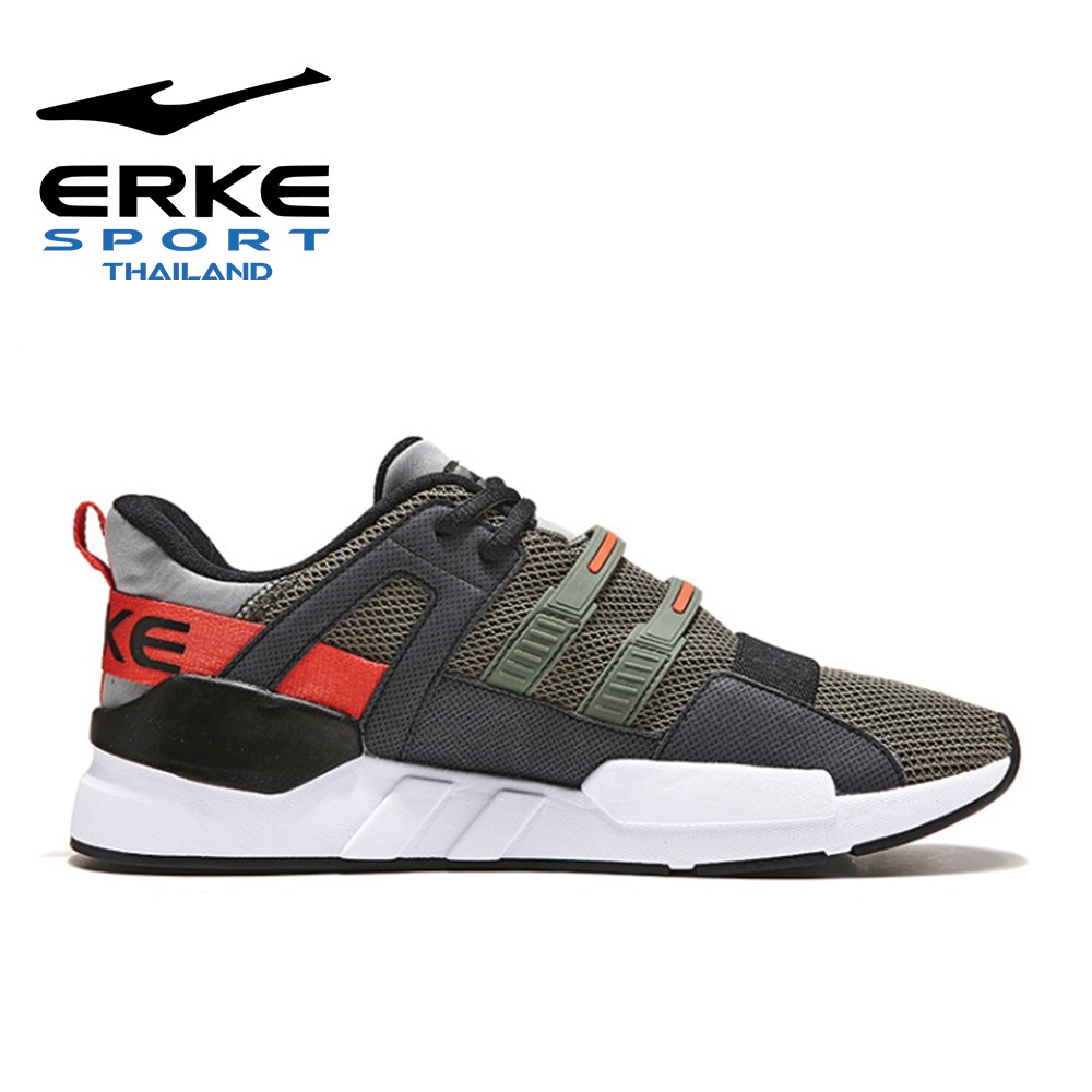 ERKE Fore Play Action รองเท้าผ้าใบสำหรับผู้ชาย รองเท้าลำลอง ...