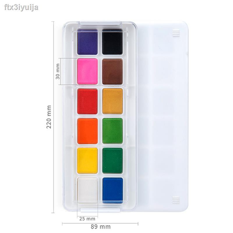 เม็ดสี Deli 73868 Solid watercolor paint set Art major students use ...