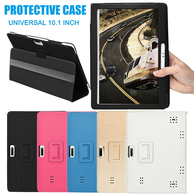 แท็บเล็ตพีซีกรณีUniversal 1010.1 Inch Leather Stand Cover Case for ...
