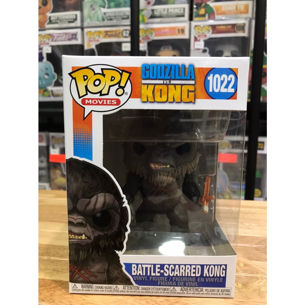 ( Damaged Box) Funko POP - Movies - Godzilla VS Kong - Battle-Scarred ...