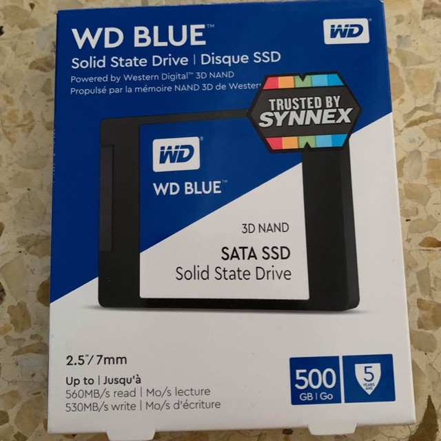 500 GB SSD WD BLUE SATA มือ 2 - bibi.style - ThaiPick