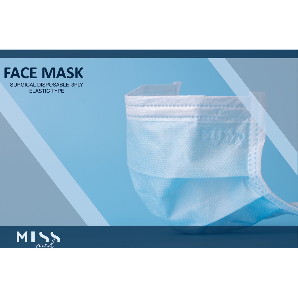 หน้ากากอนามัย Miss Med 50 ชิ้น Face mask - missmed_thailand - ThaiPick