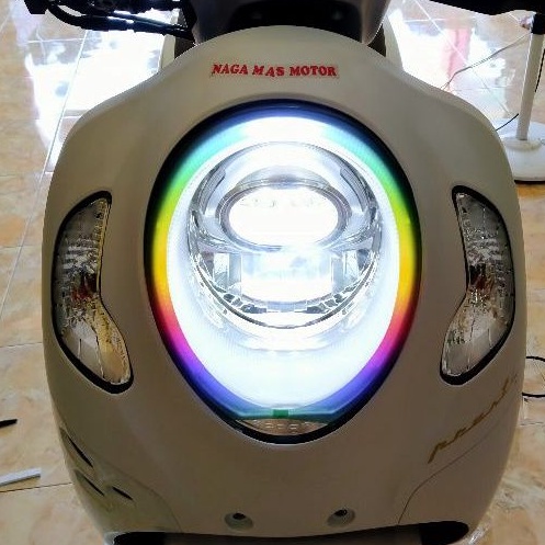 สติกเกอร์คิ้ว Rgb All New Scoopy Lights 2020-2021 | Shopee Thailand