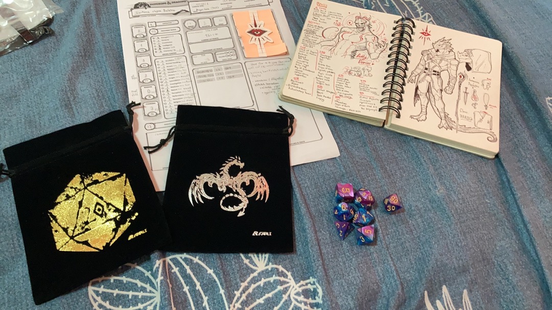 Mysterious Random Dice l Polyhedral Dice Set of 7 | RPG Dice Set ...