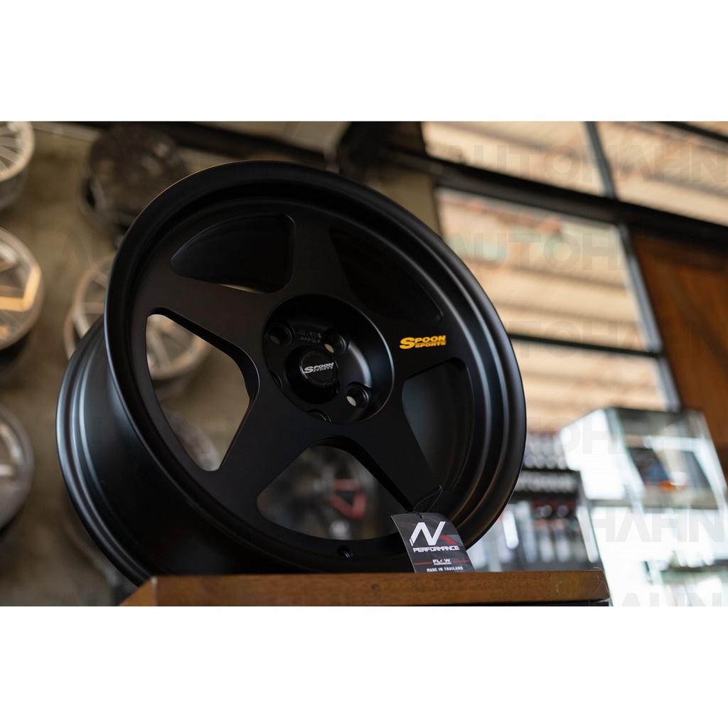 ล้อ NK performance ขอบ 17 รีดเบา Flow Forming ลาย Spoon 388 พร้อมฝา ...