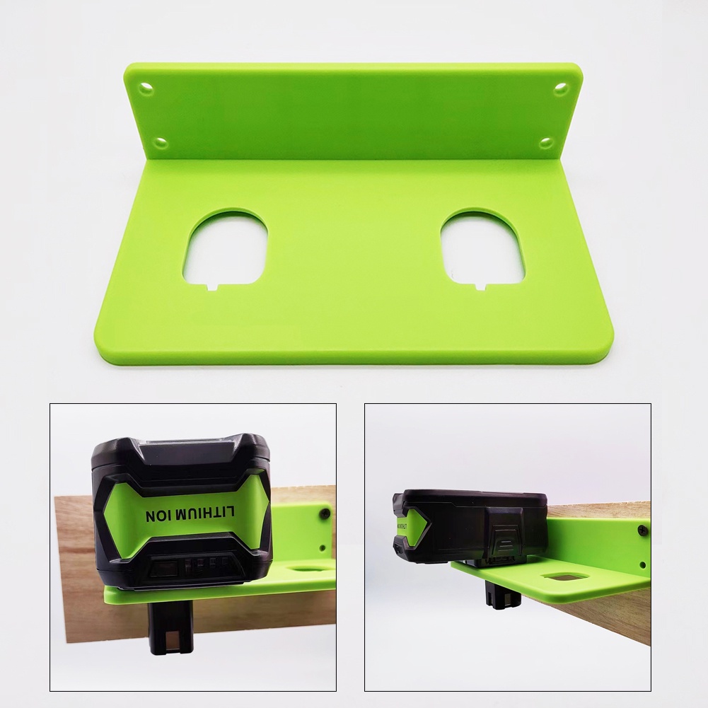 DIY Tool Mount Wall Mount 1/3pcs DIY Green High Quality For Drill ...
