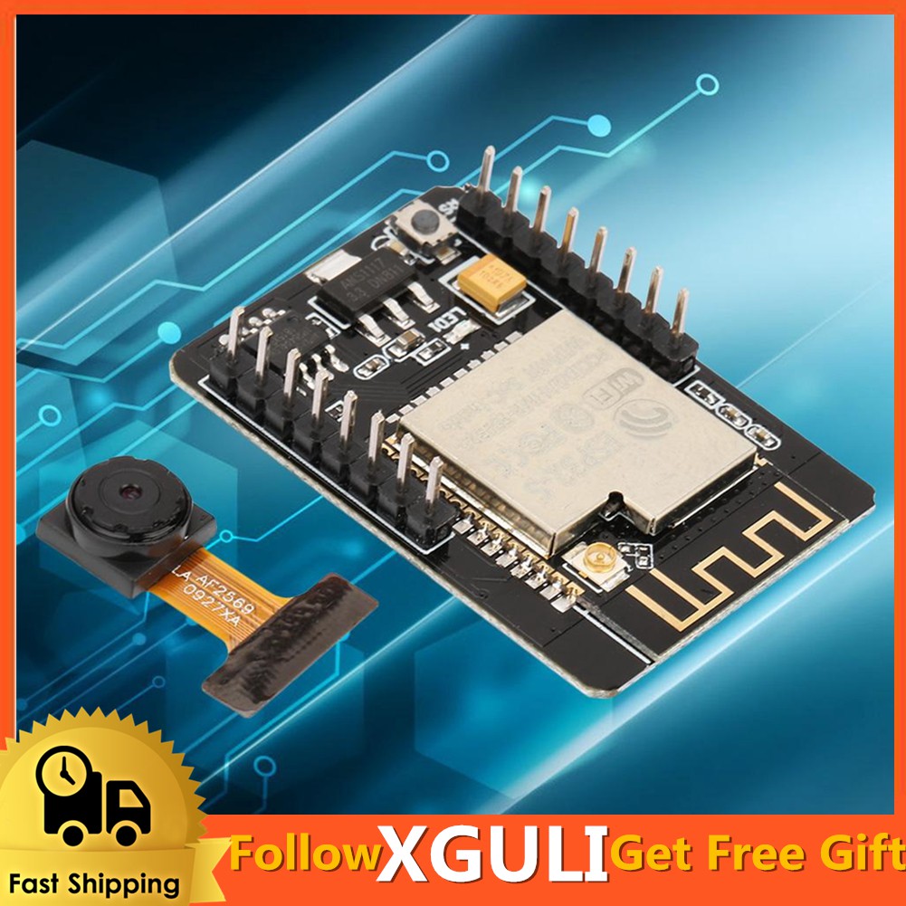 พร้อมส่ง โมดูลกล้อง ESP32-CAMสำหรับ OV2640 OV7670 Camera Board With ...