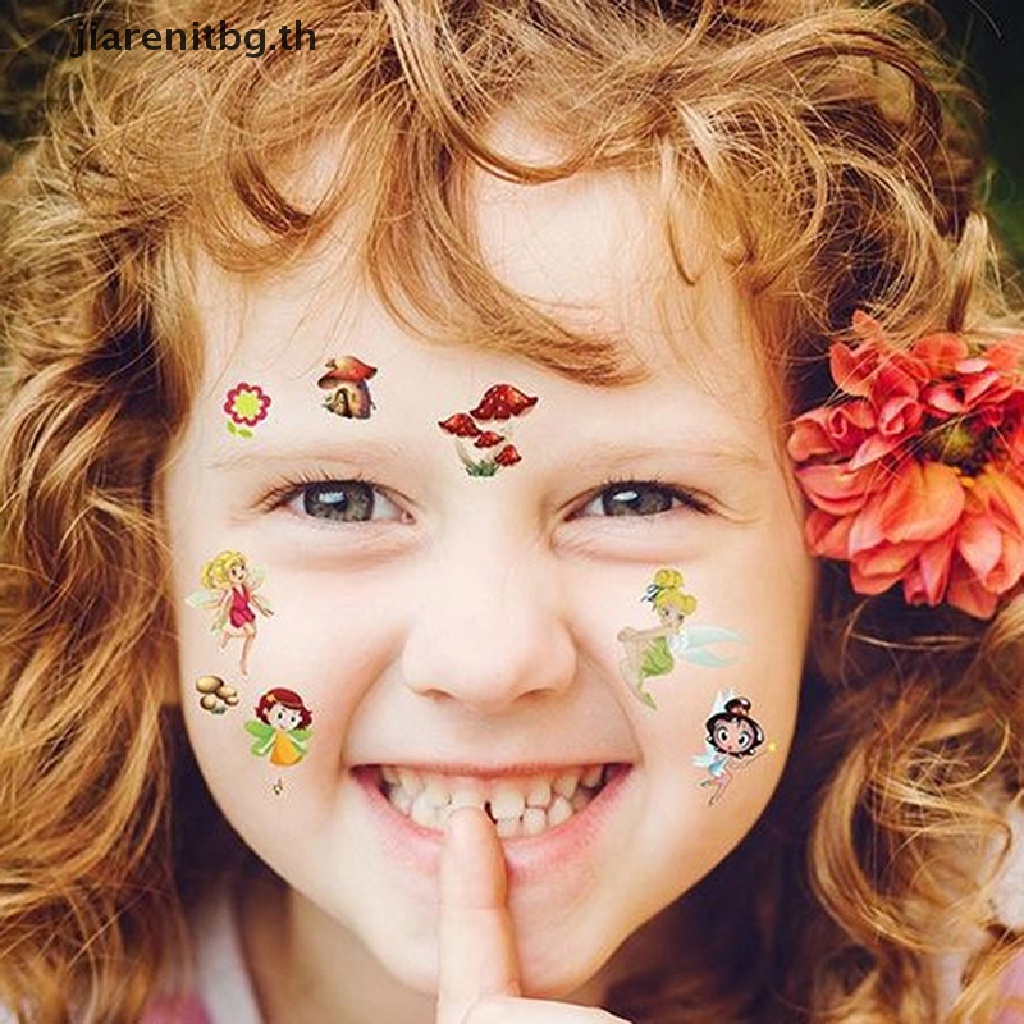 Renbg แผ่นสักลายผีเสื้อ ดอกไม้ ฝน 10 แผ่น TH - jiarenitbg.th - ThaiPick