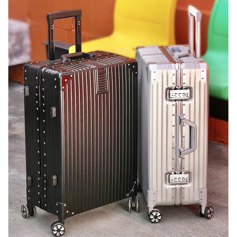 กระเป๋าเดินทางล้อลากโครงอลูมิเนียมตัวล๊อคNEW 20นิ้ว 24นิ้ว 28นิ้ว CgGF ...