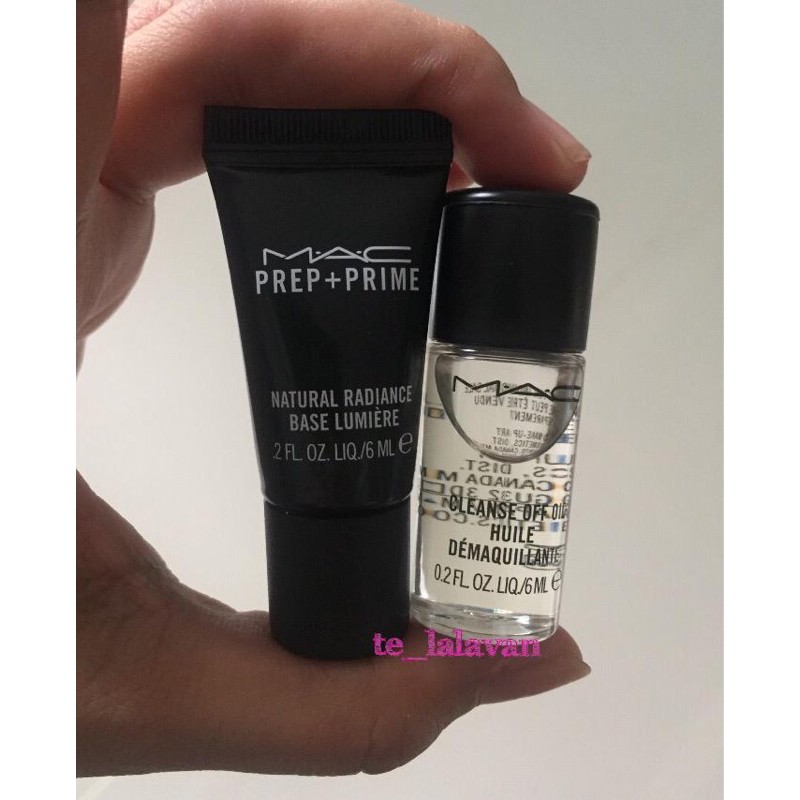 พร้อมส่ง MAC PREP+PRIME มาคู่ MAC CLEANSE OFF OIL ขนาด 6ml ทั้งคู่ แท้ ...