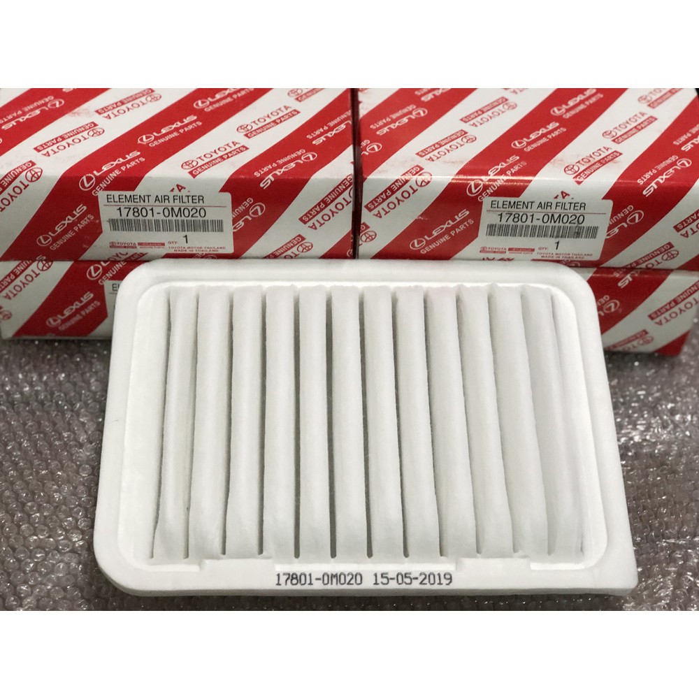 TOYOTA แท้ กรองอากาศ โตโยต้า วีออส อัลติส ยาริส #17801-0M020 For VIOS ...