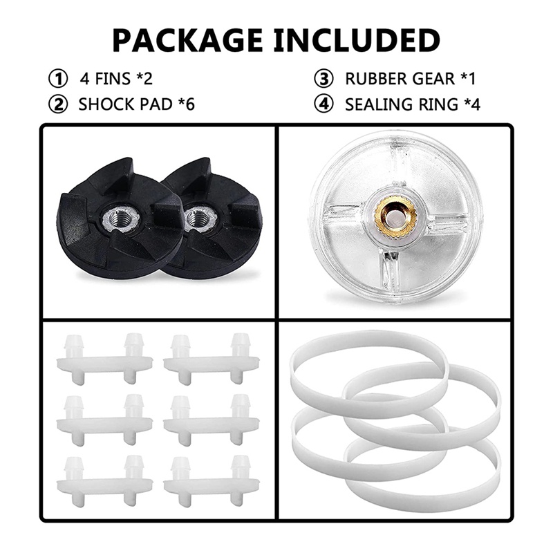 อะไหล่เครื่องปั่นน้ําผลไม้ 13 ชิ้น แบบเปลี่ยน สําหรับ Magic MB1001 250W ...