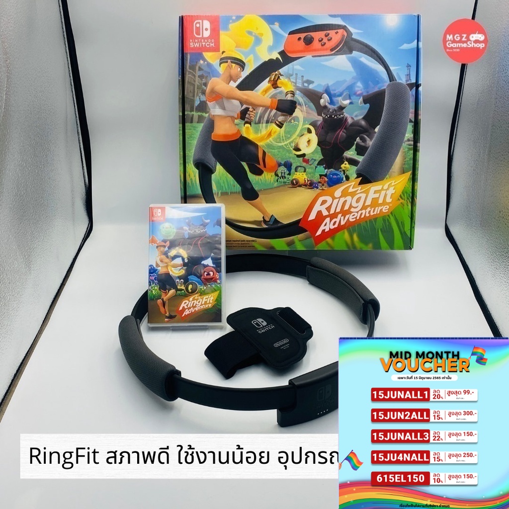 Ring Fit Adventure ภาษาอังกฤษ ENGLISH NINTENDO SWITCH RingFit กีฬา ...