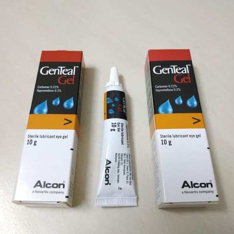 Genteal gel 10 g เจนทีล เจลน้ำตาเทียม 1 หลอด Exp 102023 ...