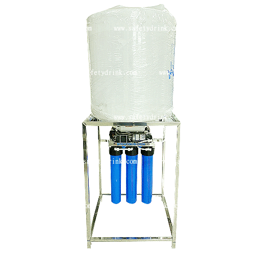 SafetyDrink เครื่องกรองน้ำ RO 450 GPD พร้อมถังเก็บน้ำ 200 ลิตร | Shopee ...