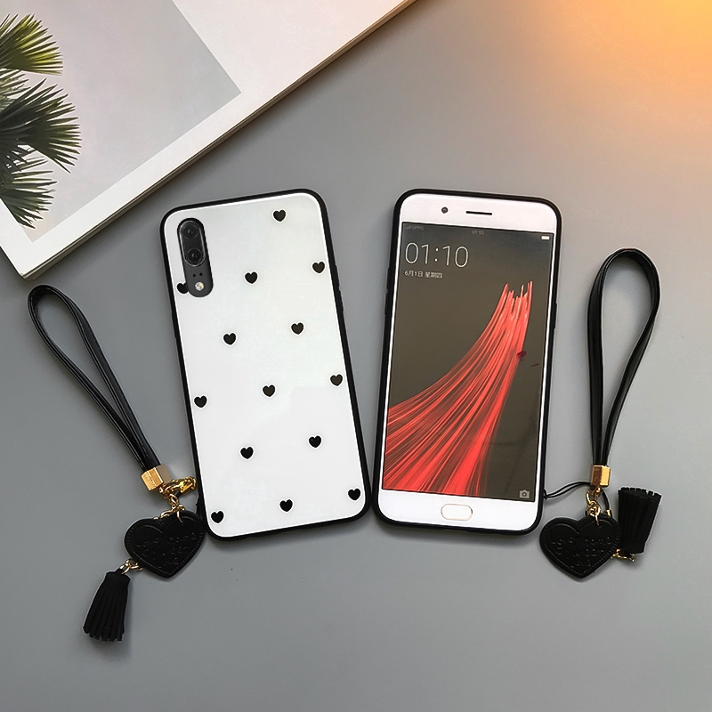 เคสโทรศัพท์มือถือลายน่ารักสีดำและสีขาว Huawei P30 P20 P10 P9 Plus Lite Pro เคส - cleptone.th ...