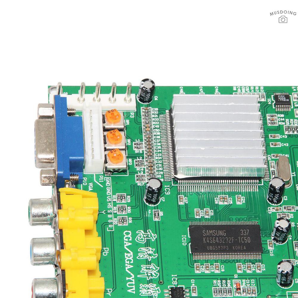 ( Musd ) บอร์ดแปลงวิดีโอแบบพกพา Genuine Gbs - 8220 V 3 . 0 Cga / Ega ...