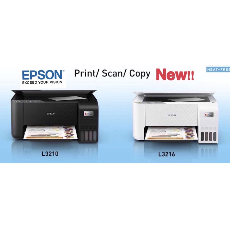 Epson EcoTank L3210 L3216 พร้อมหมึกแท้ - inkman_shop - ThaiPick