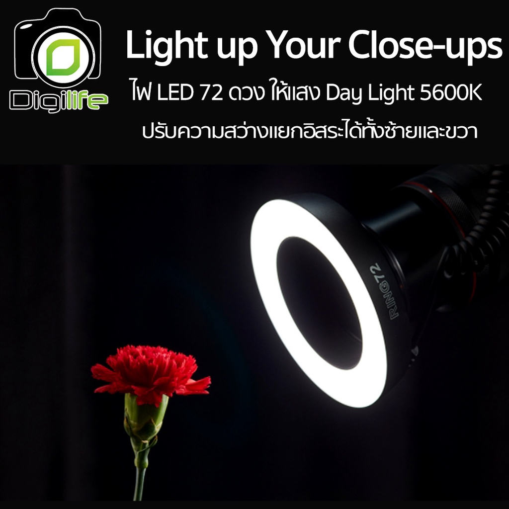 Godox LED Ring72 Macro Ring Light 8W 5600K ไฟถ่ายสินค้า ไฟมาโคร - รับ ...