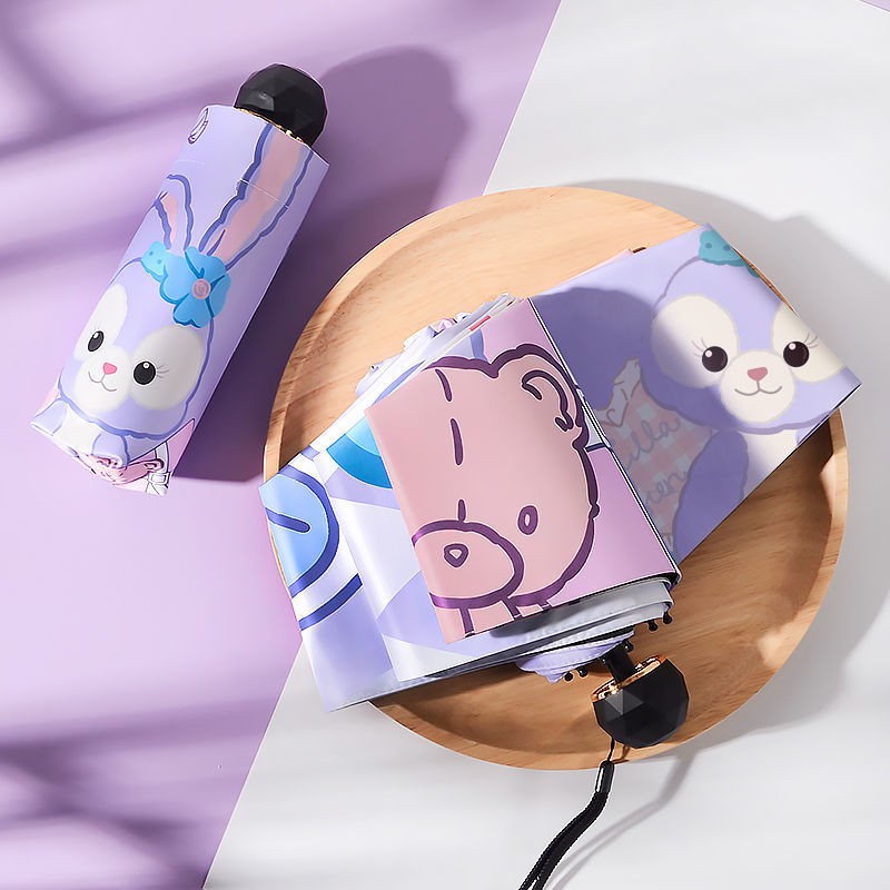 Xingdailu ร่มกันแดดร่มกันแดดอัตโนมัติสำหรับผู้หญิงแบบคู่ขนาดกะทัดรัดและ ...